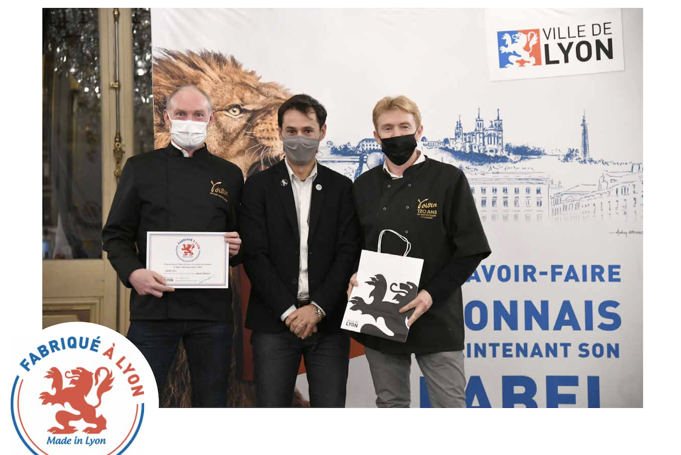 Voisin, reçoit le label «Fabriqué à Lyon - Made in Lyon» - EGOLAREVUE